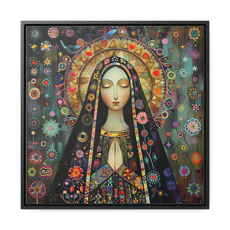 Mary's Prayerful Repose / El Reposo Orante De María - Original Catholic ...