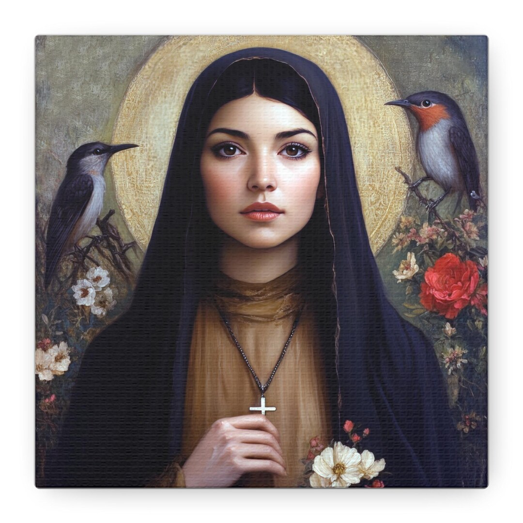 Saint Kateri Tekakwitha Art Print: Lily of the Mohawks - Etsy
