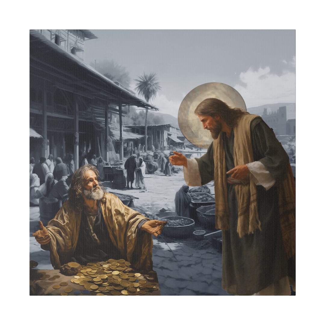 Levi the Tax Collector Art: Jesus Calls Matthew Home Decor - Etsy