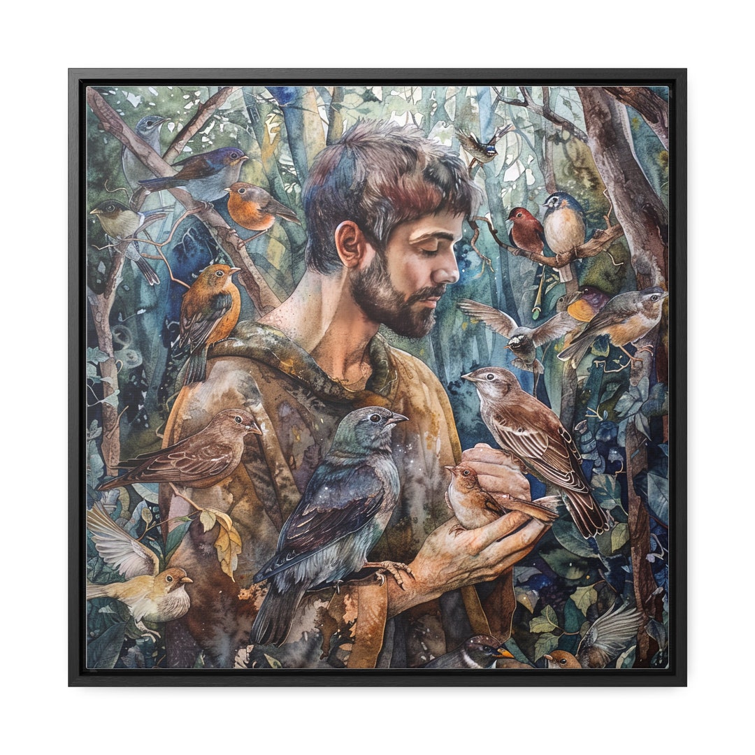 Saint Francis of Assisi Among the Feathered / San Francisco De Asís ...