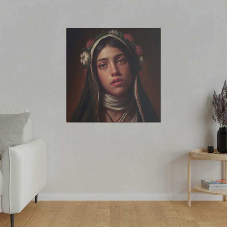 A Young Saint Rose of Lima / Una Joven Santa Rosa De Lima - Etsy