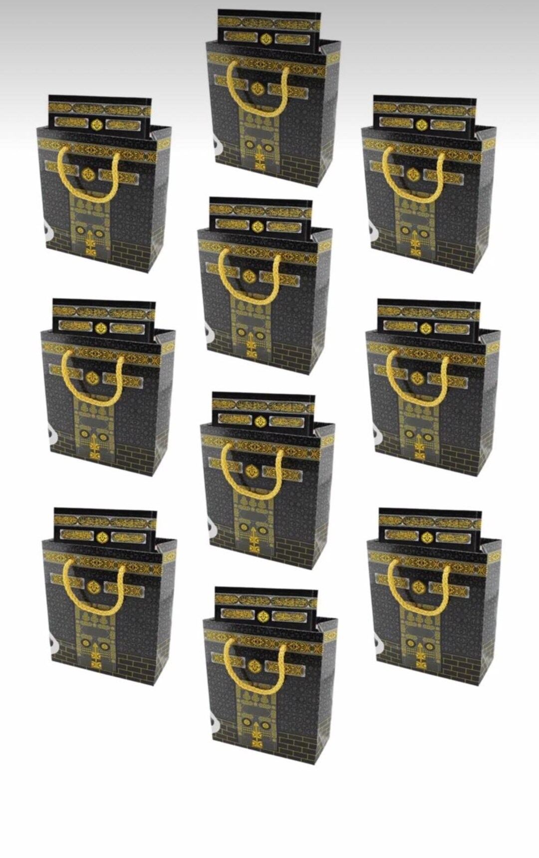 Yasin Juz Bag Size Kaaba Patterned Bag 10 Pcs - Etsy