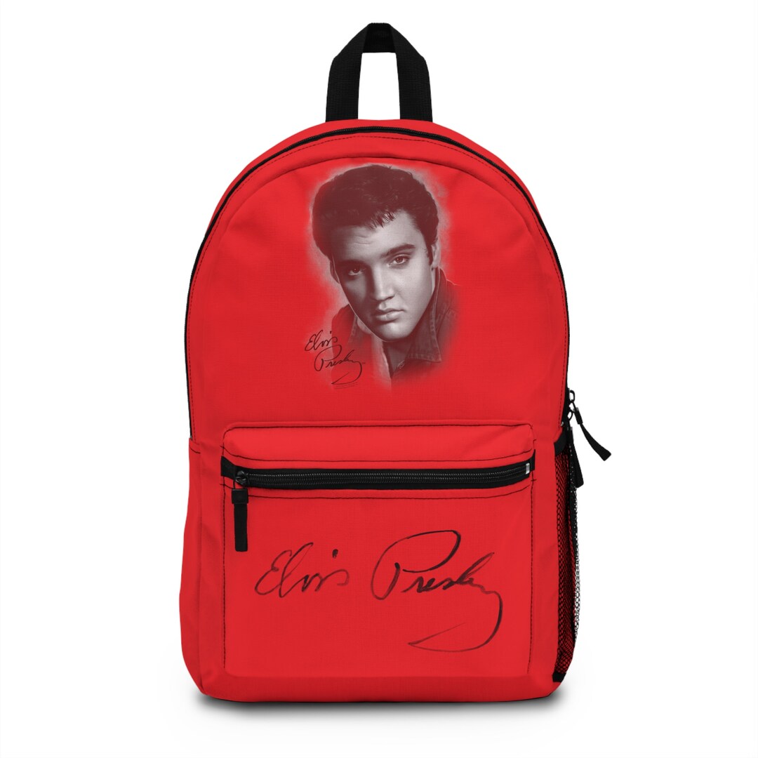 Elvis love Me Tender Backpack - Etsy