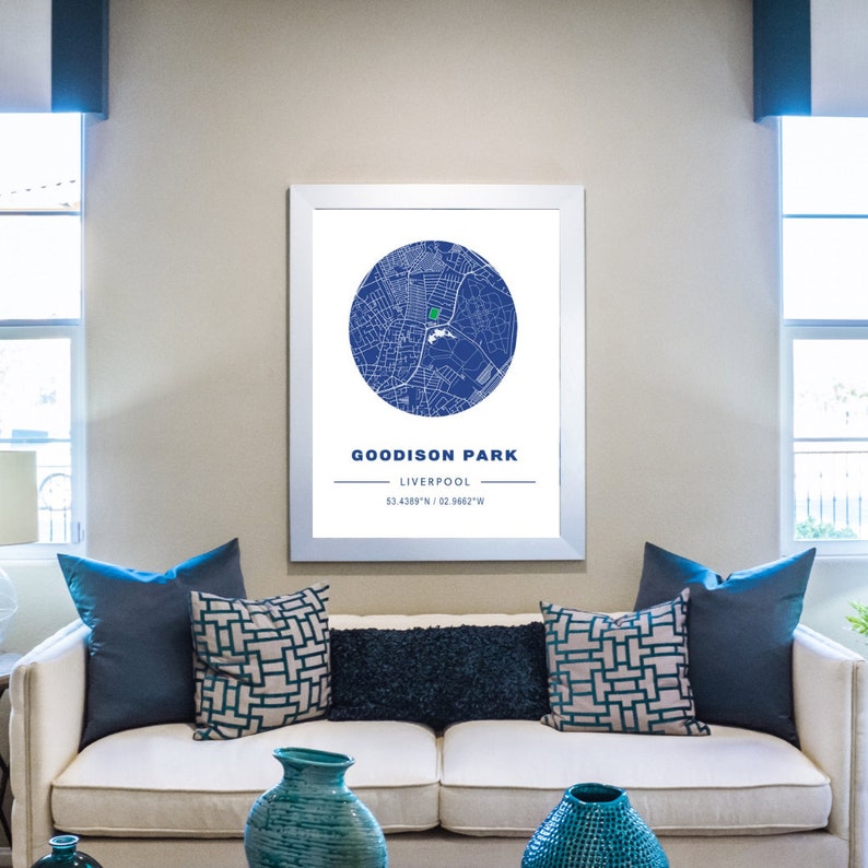 Everton Stadium Digital Download, Goodison Park Map, Bramley Moore ...