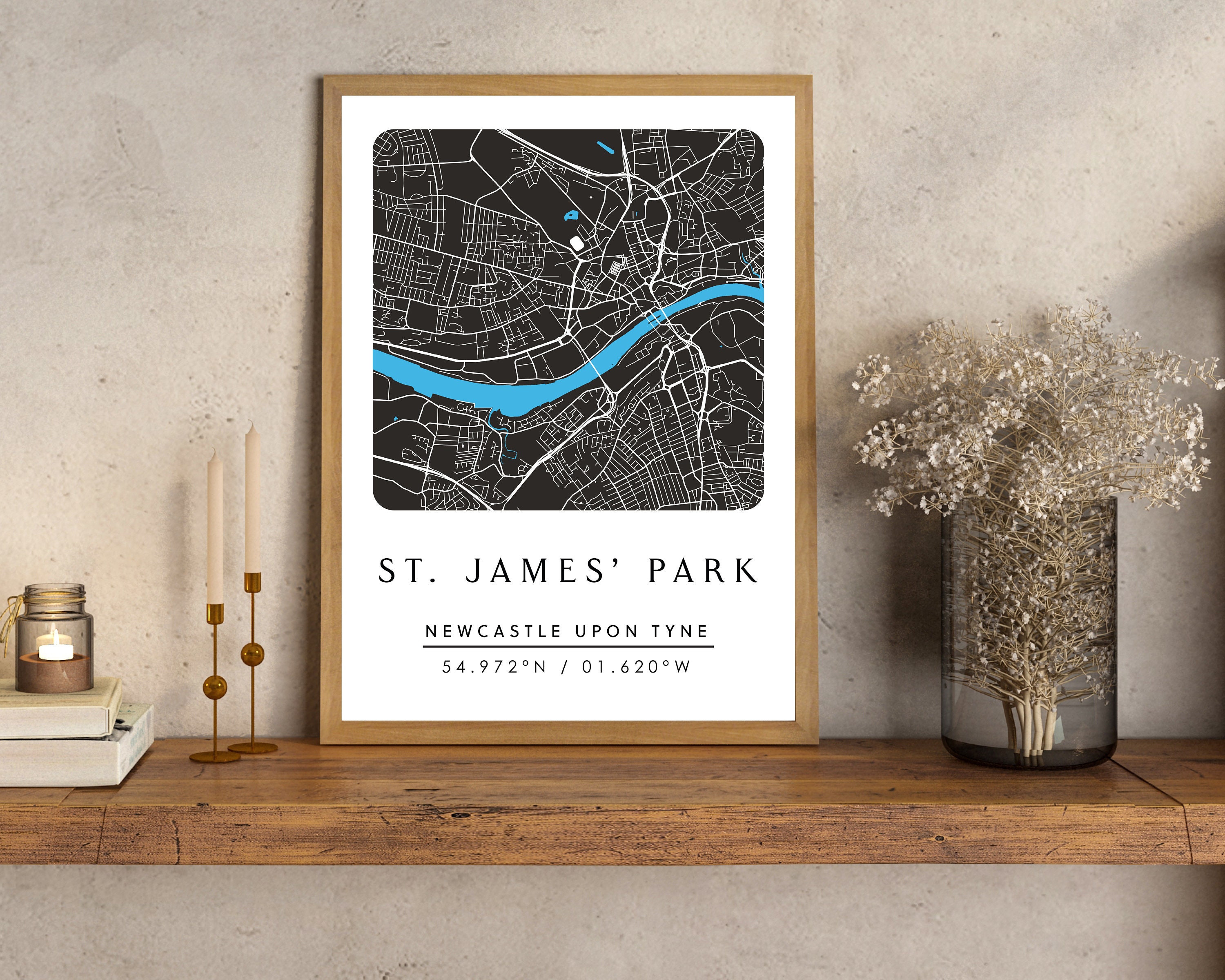 St. James' Park Stadium digital File Download, Newcastle United FC ...