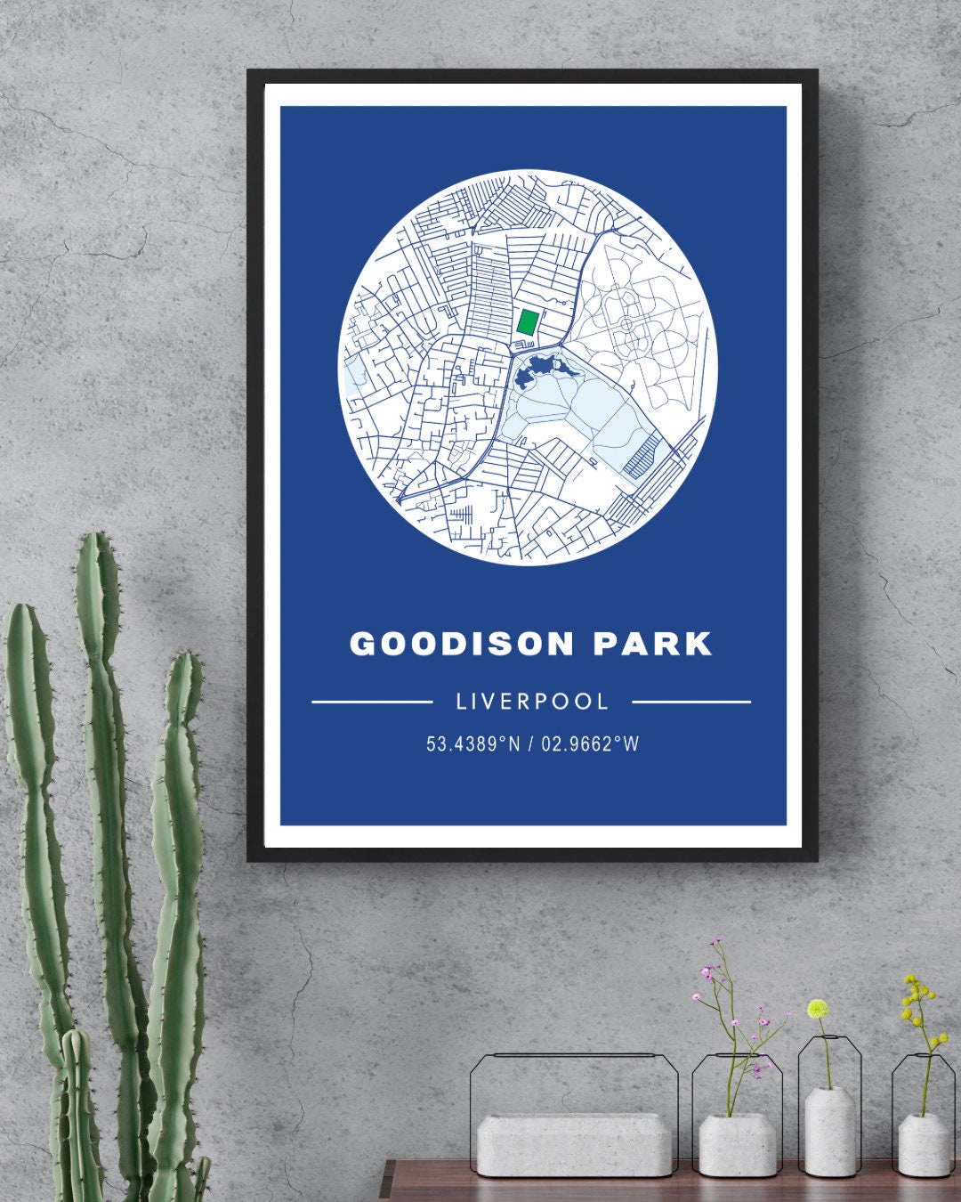 Everton Stadium Digital Download, Goodison Park Map, Bramley Moore ...
