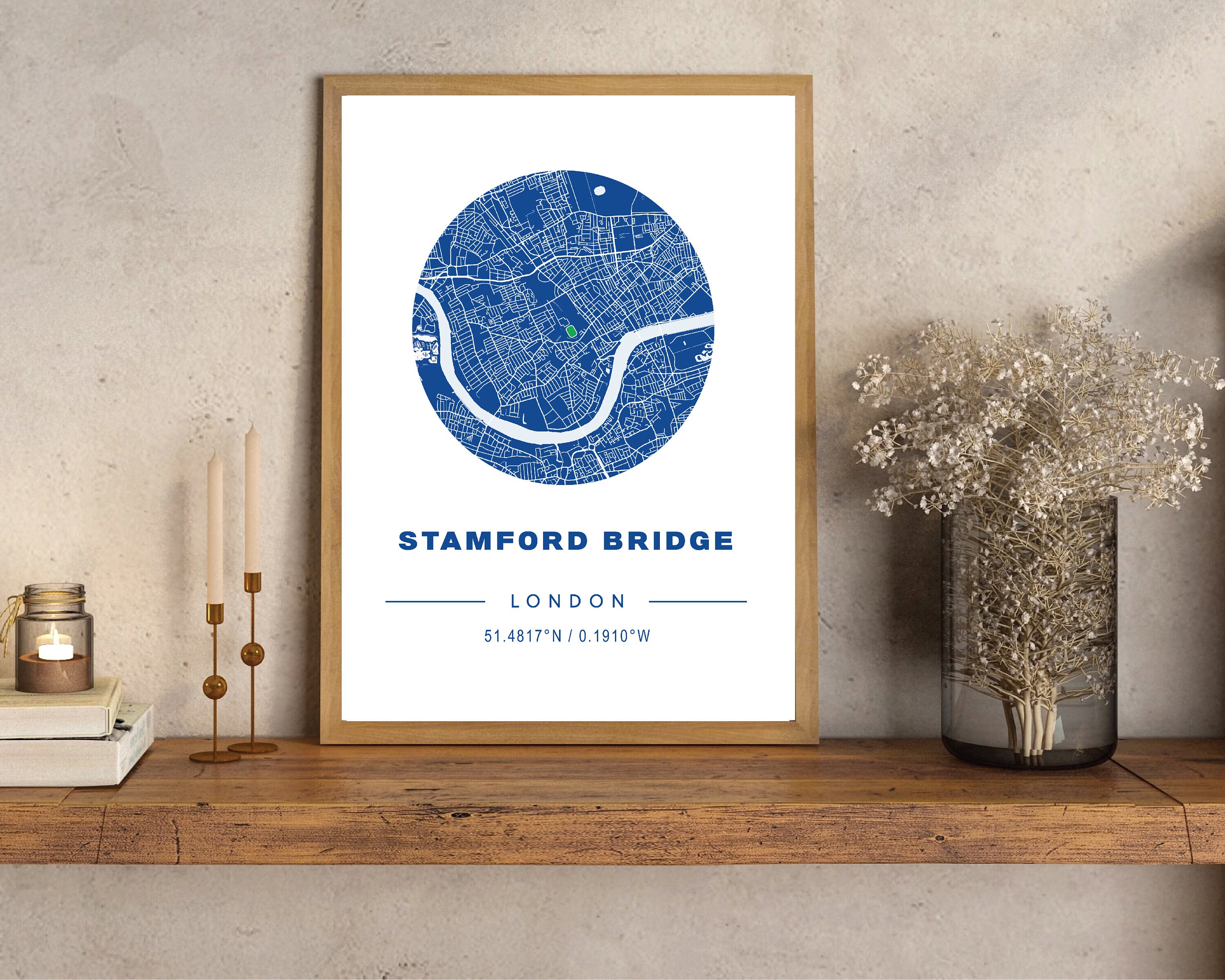 Custom Football Stadium Map Print, Any Stadium Poster, Any Team Map ...