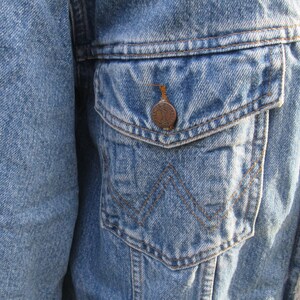 WRANGLER AUTHENTIC Jacket / Rare Jacket Vintage / Jacket With Fur ...