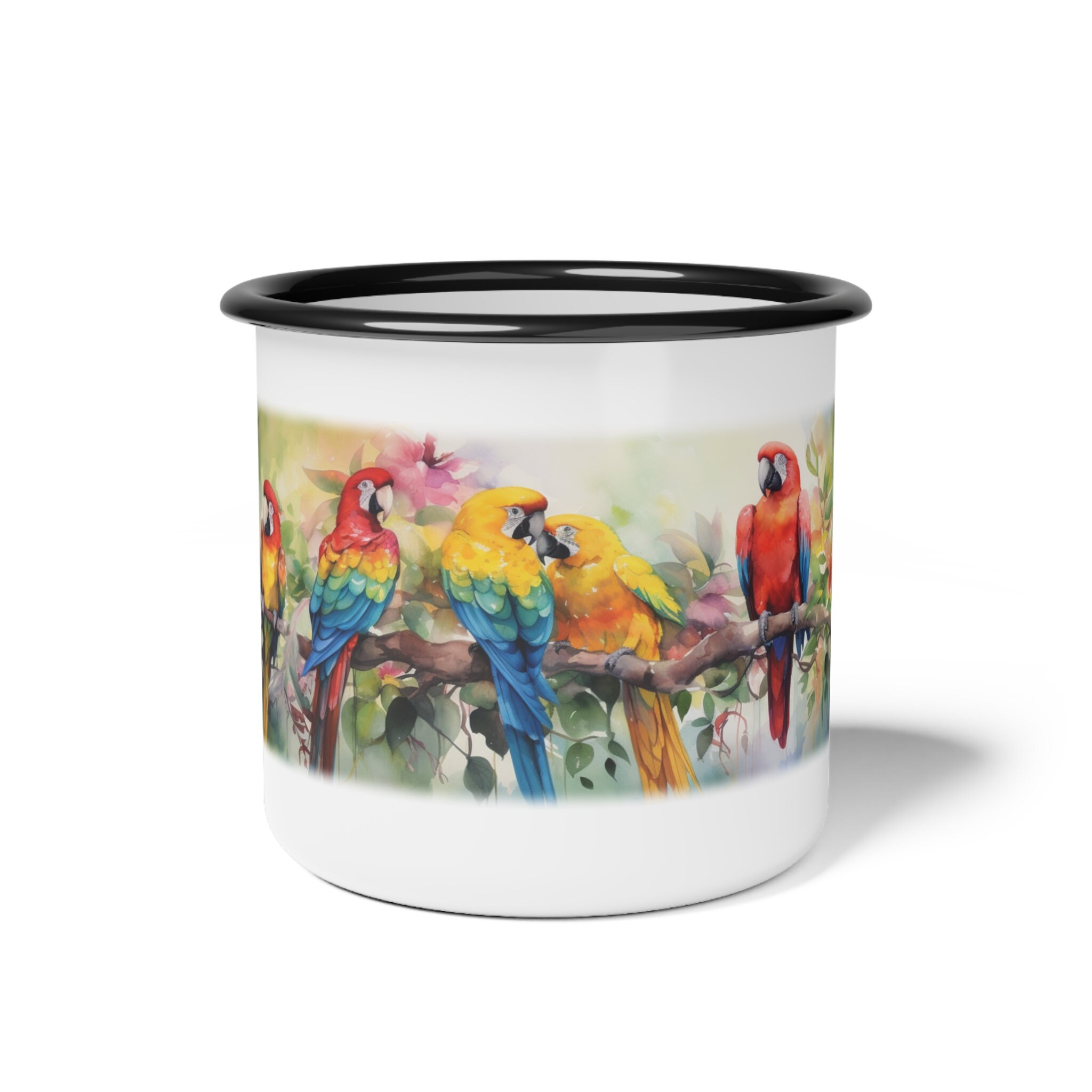 Squawk and Sip: Unleash the Parrot in You With Our Vibrant Camping Mug ...