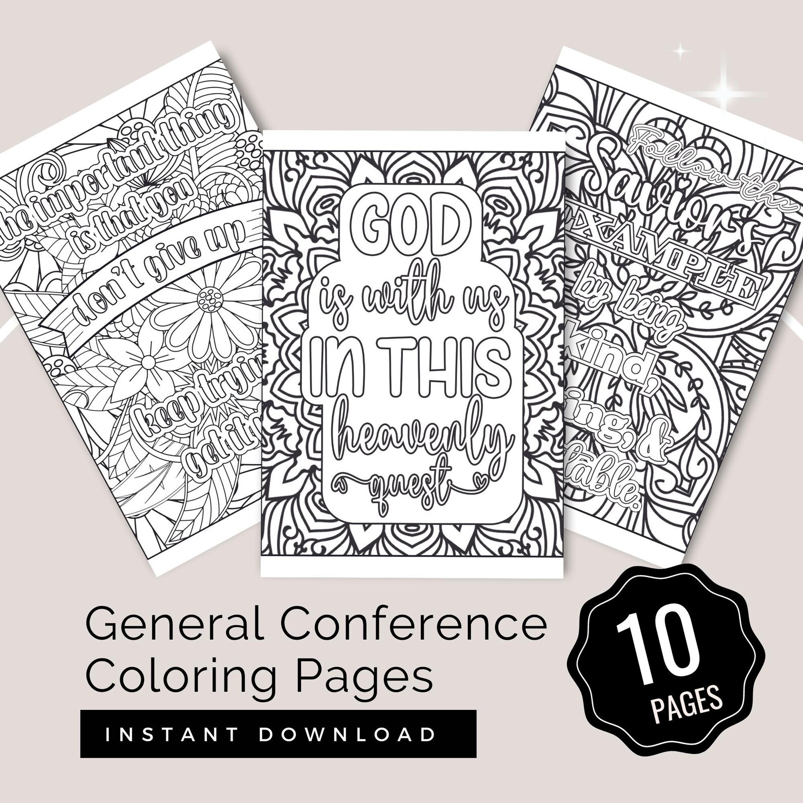 General Conference Quotes | General Conference Coloring Pages 2025 ...