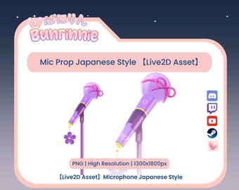 Mic Prop Mermaid 【live2d Asset】 - Etsy