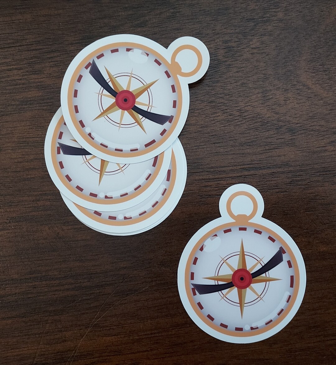 Moral Compass Sticker - Etsy