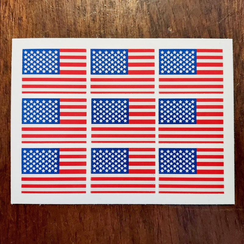 American Flag Stickers - Etsy