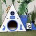 Modern Rabbit House, Indoor Rabbit Castle, Rabbit Furniture, Extra ...