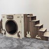 Jennifer’s Custom Castle and Playland – DIY Rabbit Playground & Hideout ...