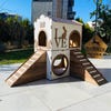 Modern Two-story Rabbit House: Indoor Bunny Castle With Stairs - Etsy
