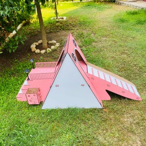 Modern Rabbit House, Indoor Rabbit Castle, Rabbit Furniture, Extra ...