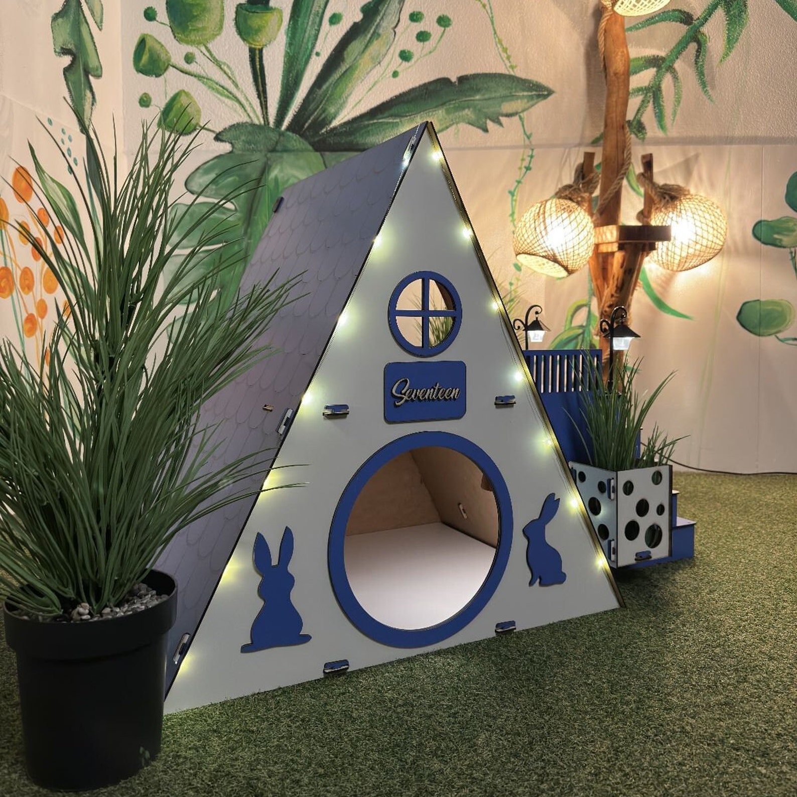 Modern Rabbit House Indoor Rabbit Castle Rabbit Furniture - Etsy