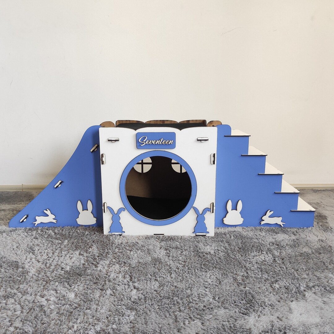 Modern Rabbit House, Wooden Rabbit Castle, Rabbit House, Rabbit Castle ...