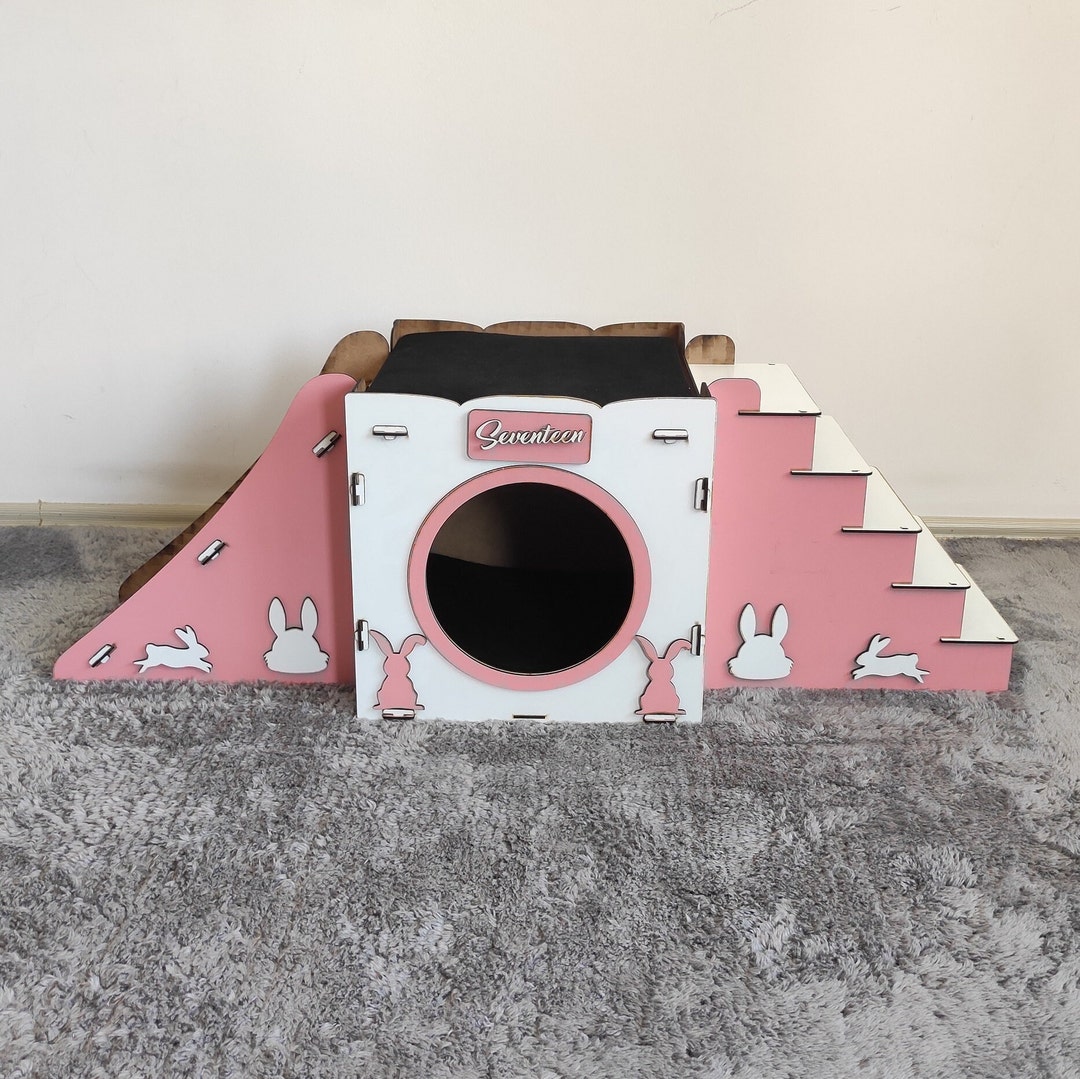 Modern Rabbit House, Wooden Rabbit Castle, Rabbit House, Rabbit Castle ...