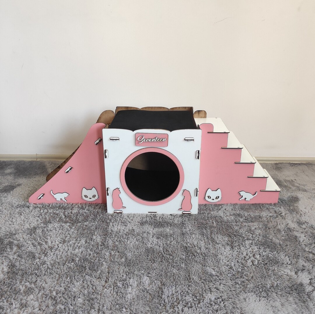 Modern Cat House, Wooden Cat Castle, Cat House, Cat Castle, Cat Nest ...