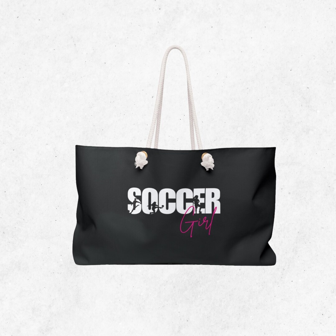 Soccer Girl Oversized Tote Soccer Bag Girls Soccer Bag - Etsy
