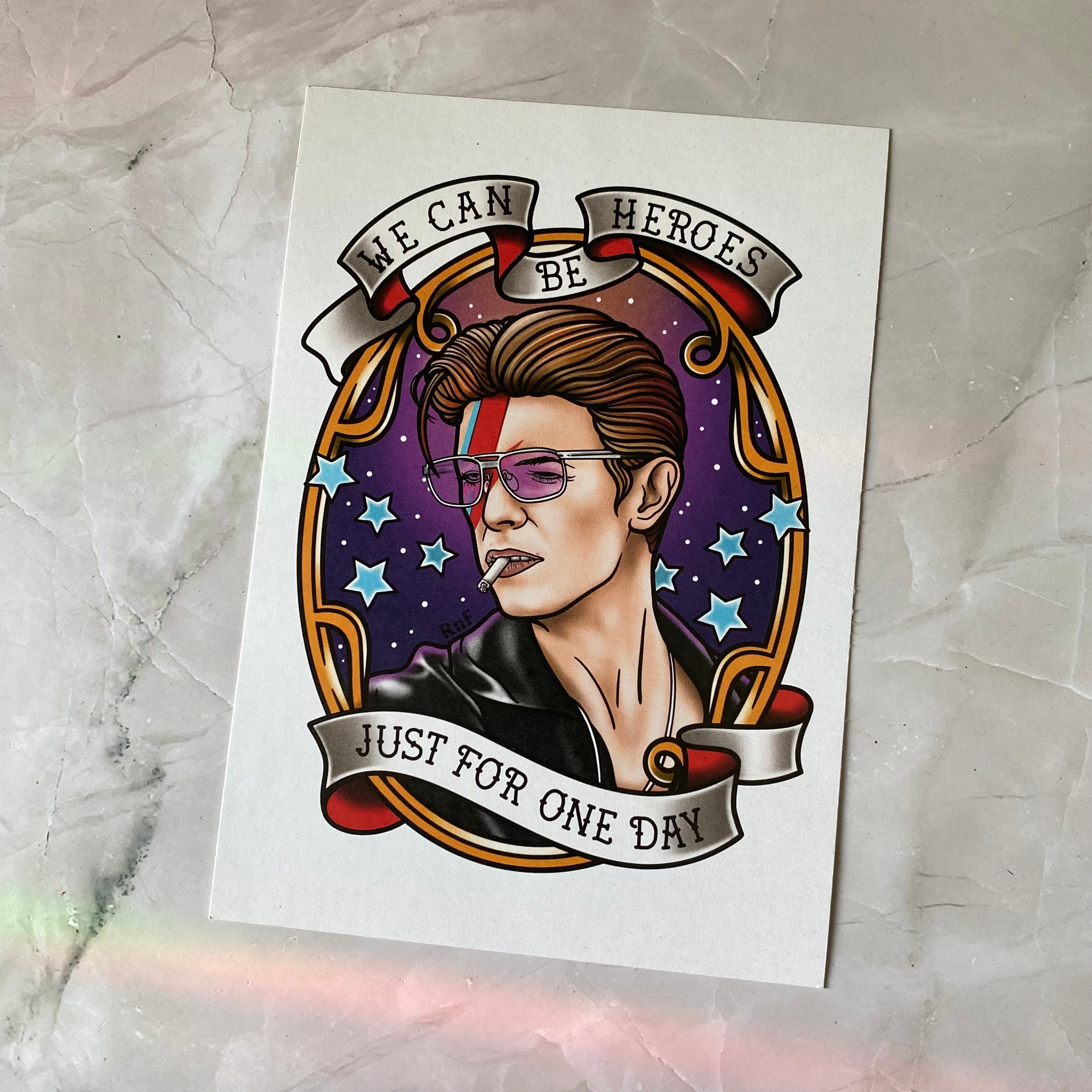 Ziggy Stardust Tattoo