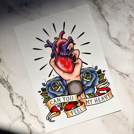Bring Me The Horizon Can You Feel My Heart Drawing
