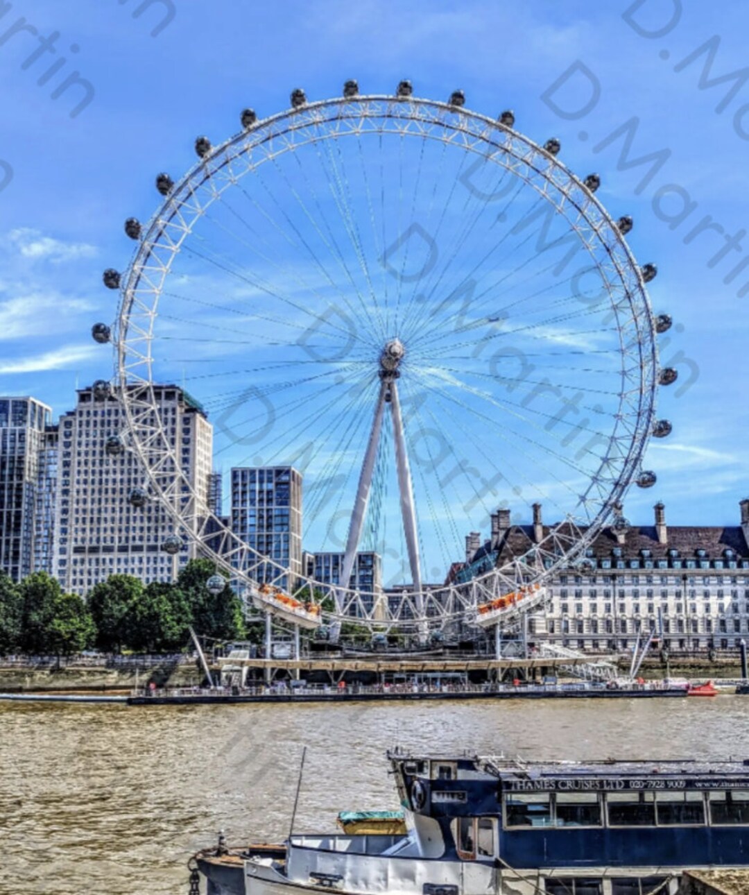 London Eye Photography Print - Etsy