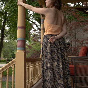 Low Back Halter Top Creamsicle Size Small - Etsy