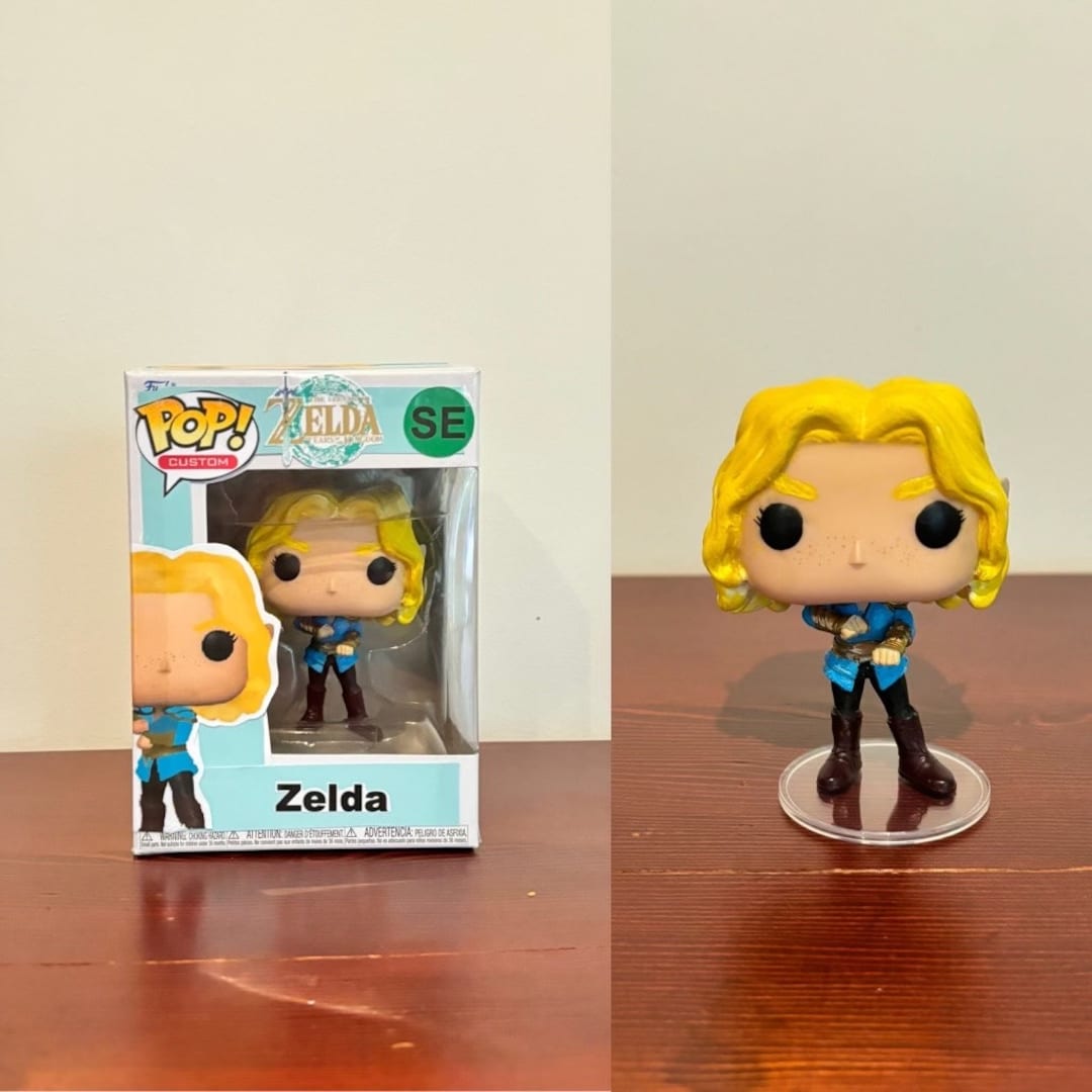 Zelda Funko Pop Custom OOAK the Legend of Zelda Funko Pop - Etsy