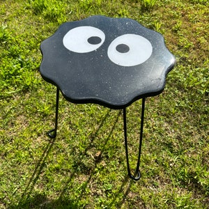Soot Sprite Studio Ghibli Inspired Resin Table With Star Candy Coasters ...