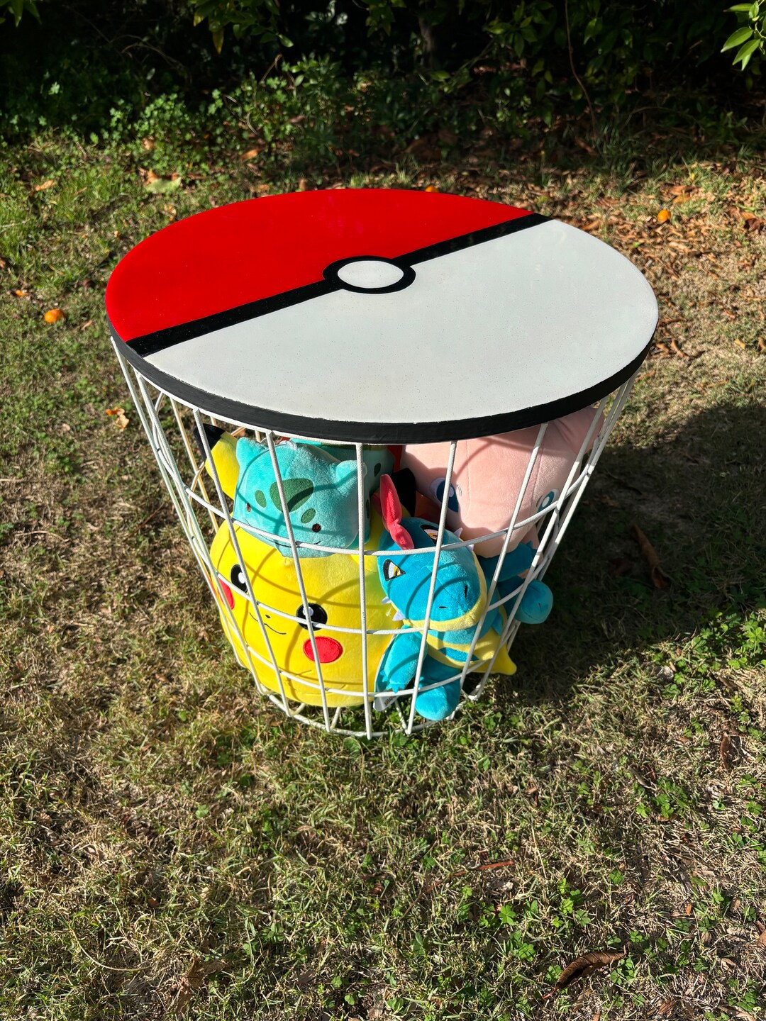 Pokémon Pokeball Table With Storage - Etsy
