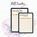 Bill Tracker, Printable Budget Planner, Expense Tracker, Income Tracker ...