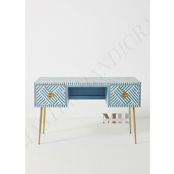 Bone Inlay Desk - Etsy