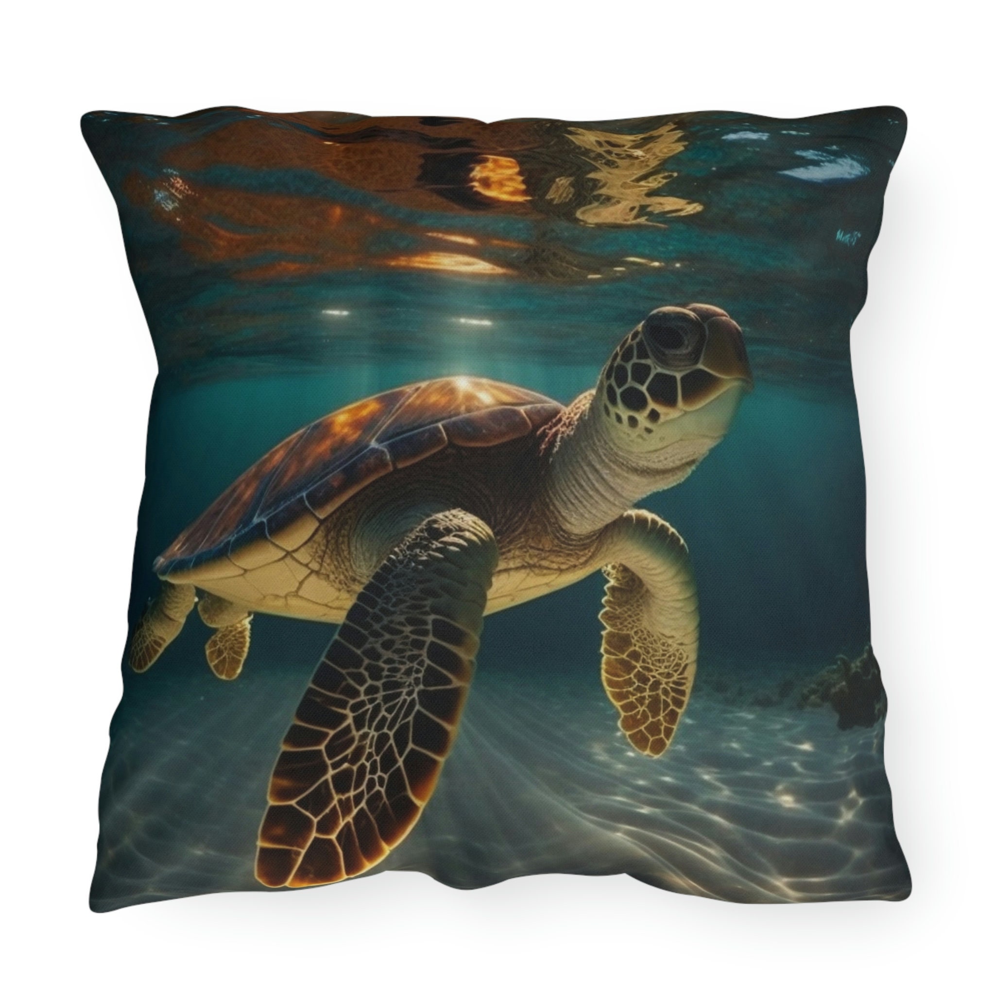 Sea Turtle Outdoor Pillows Sea Turtle Lover Sea Turtle Fan - Etsy