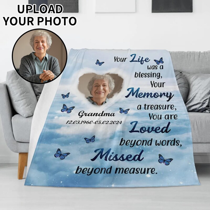 Funeral Home Gifts Tribute Blankets - 60+ Gift Ideas for 2026