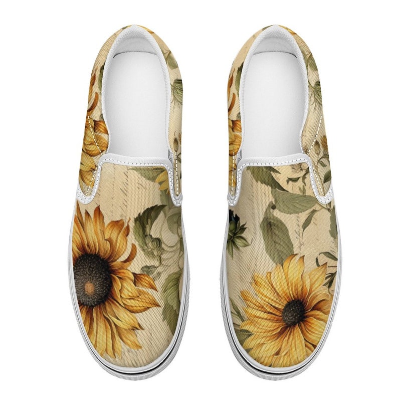 Sunflower Shoes - Etsy