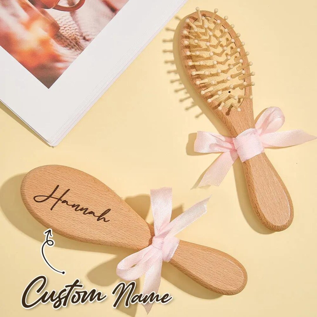 Personalized Baby Hairbrush Custom Comb Baby Shower Gifts - Etsy