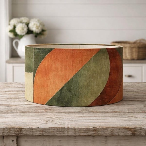 Lamp Shades Drum Prints - Etsy