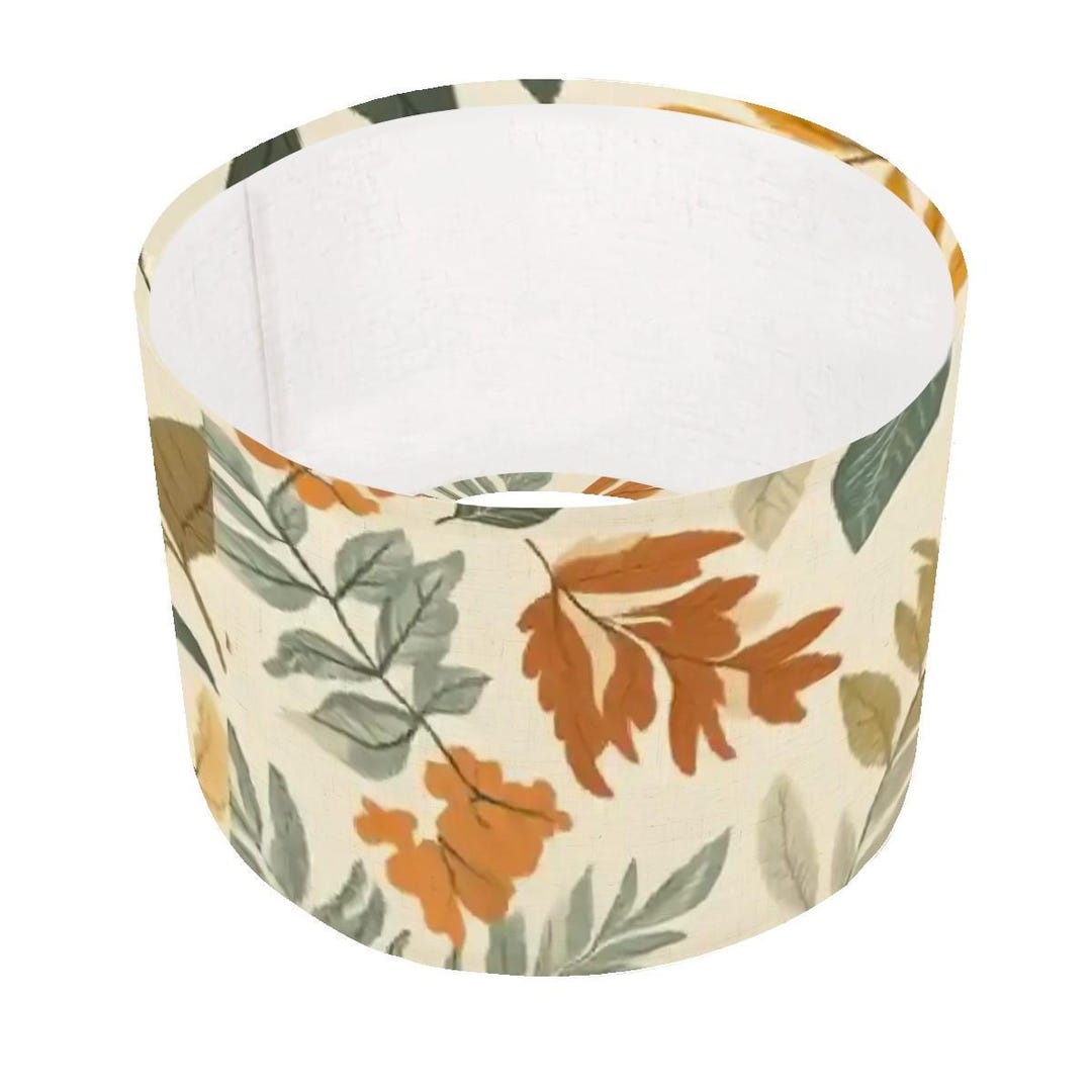 Elegant Botanical Leaves Lamp Shade for Floor Lamp, Arc Floor Lamp ...