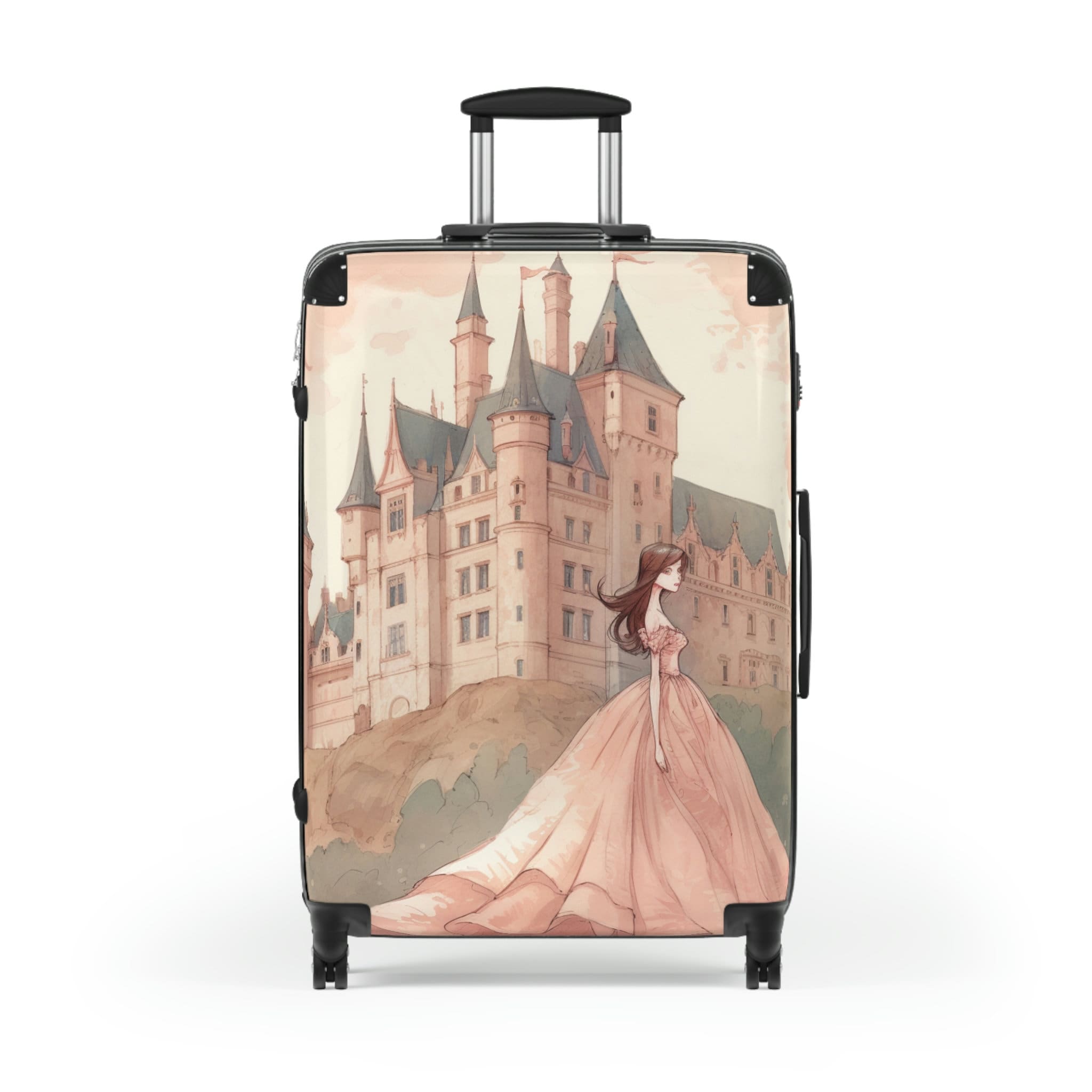 Fairytale Princess Castle Suitcase Suitcase for Her Travel - Etsy