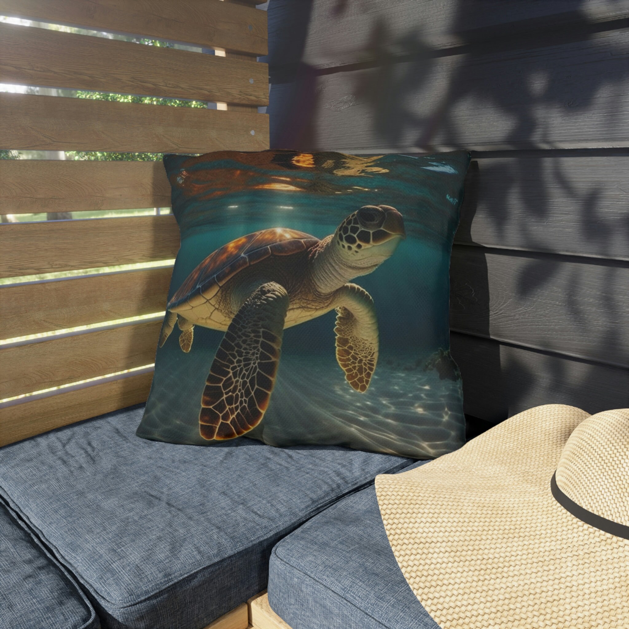 Sea Turtle Outdoor Pillows Sea Turtle Lover Sea Turtle Fan - Etsy