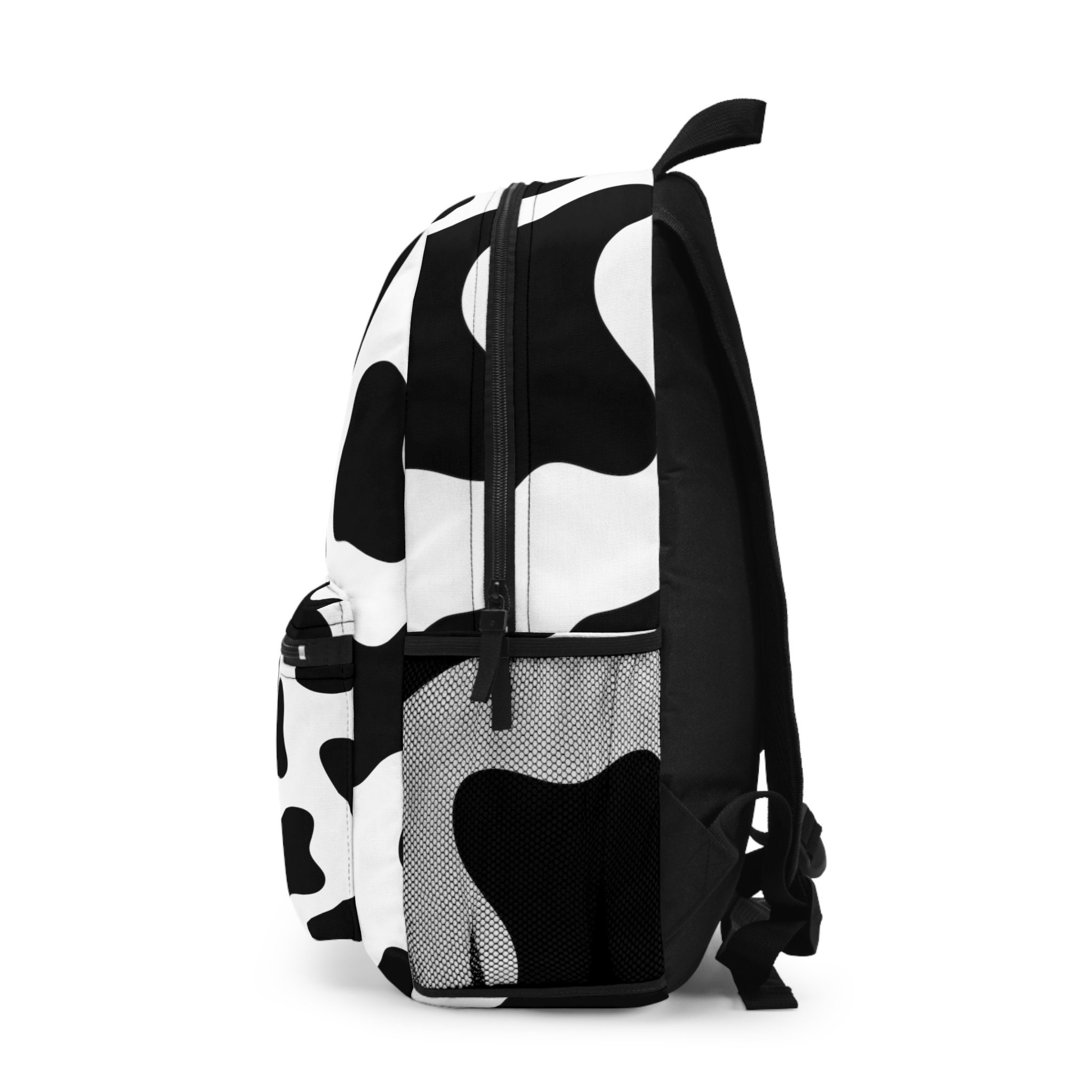 Cow Print Backpack Fun Design Back Pack for School. Book Bag - Etsy
