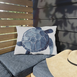 Sea Turtle Outdoor Pillows, Pillow for Patio, Gift for Her, Gift for ...