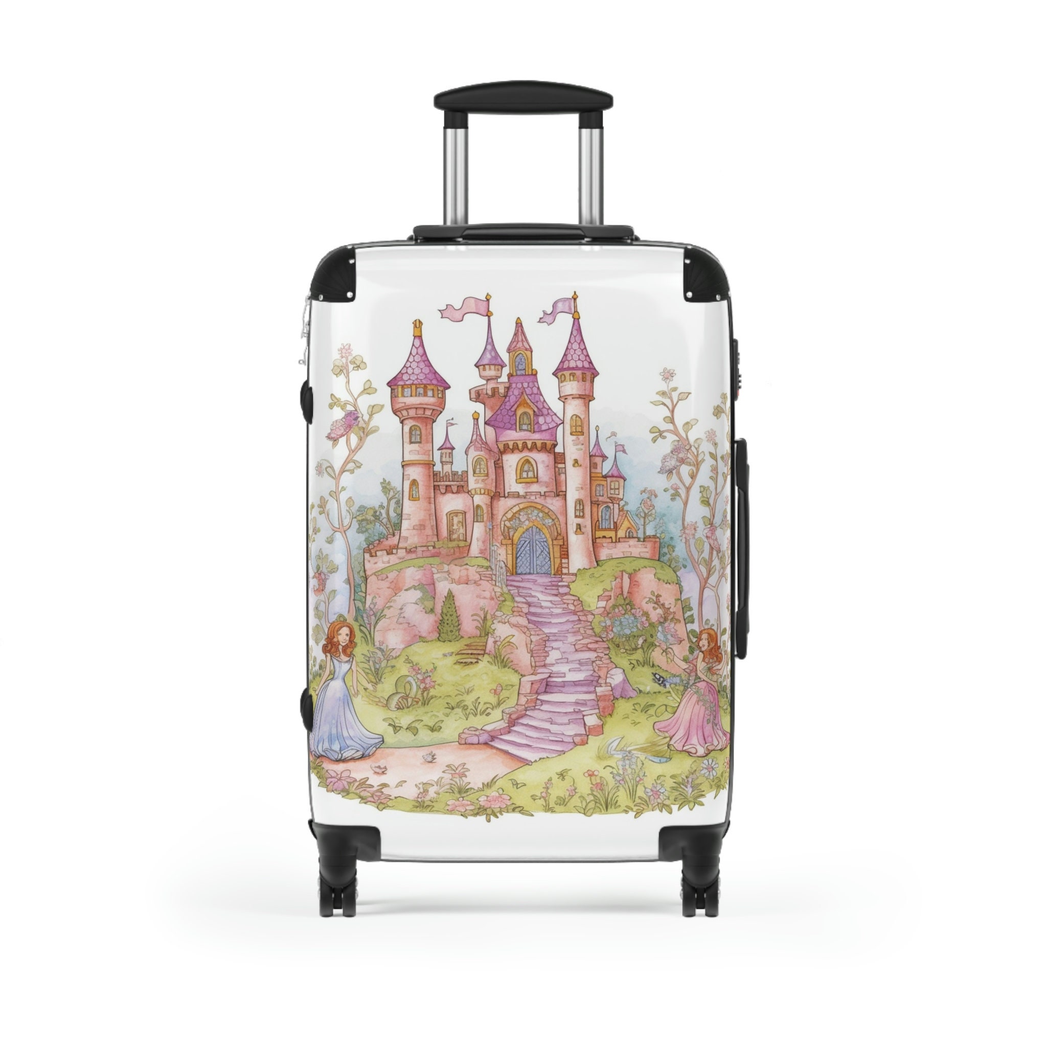 Fairytale Princess Castle Suitcase Suitcase for Her Travel - Etsy