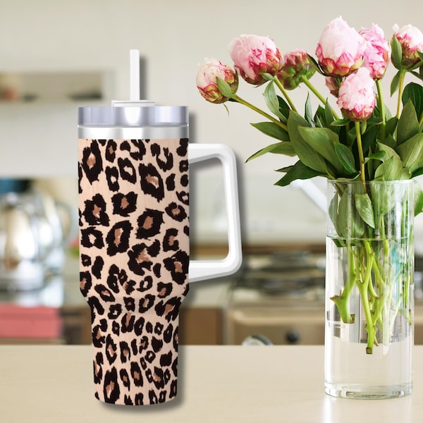 Leopard Print Tumbler - Etsy