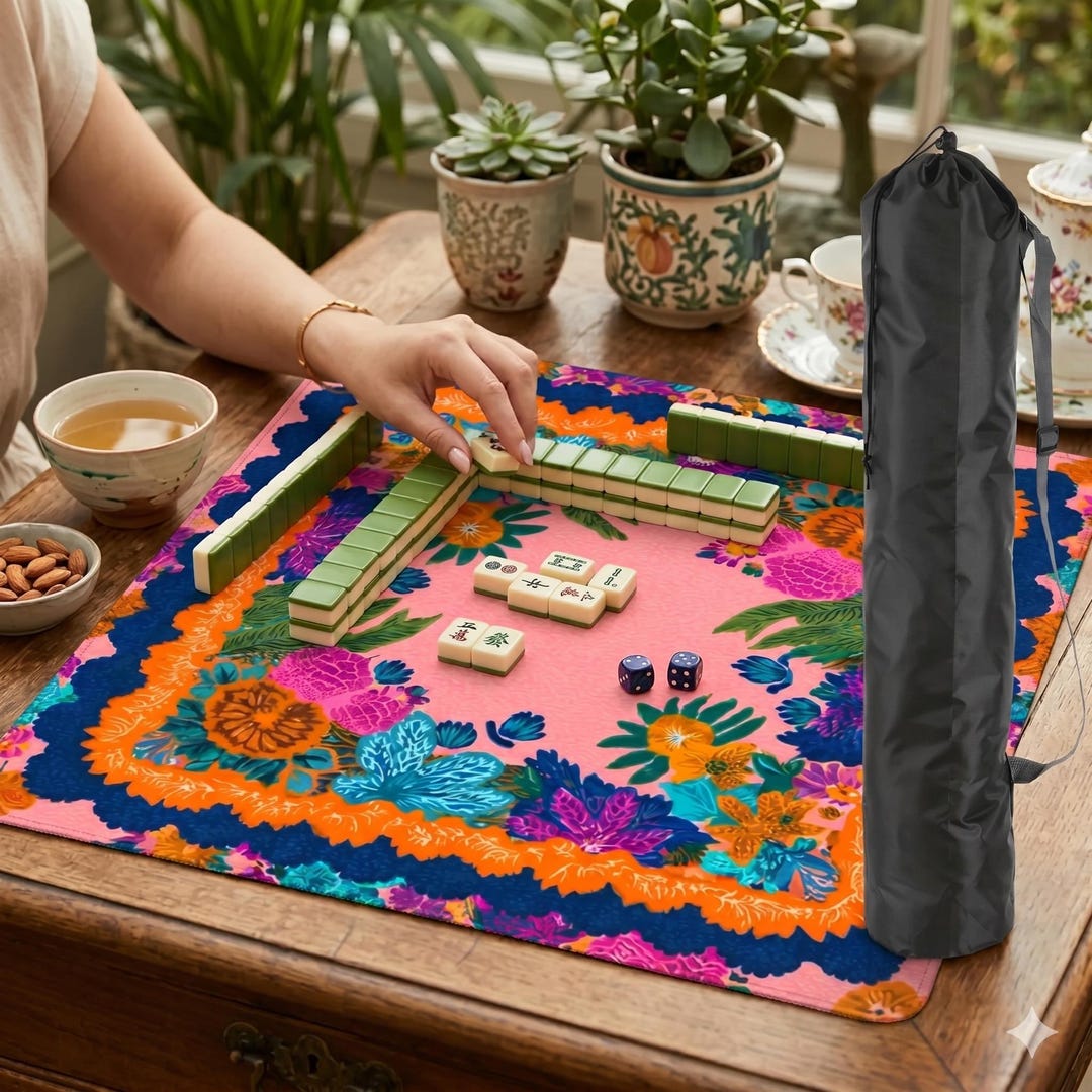 Mini Mahjong Mat 20.9