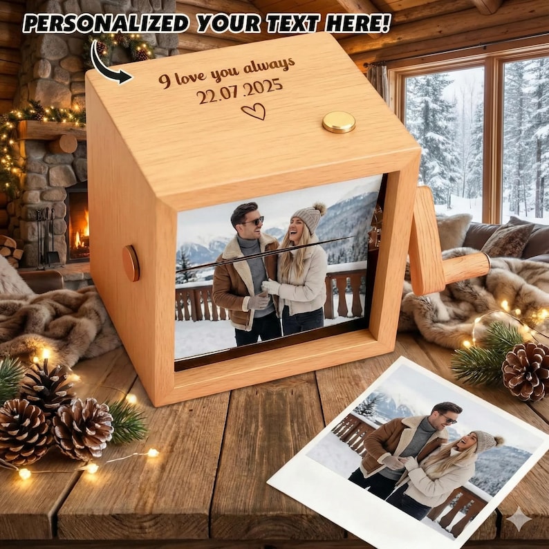 Personalized Music Flipbook Box 2025 • Custom Photo Animation Frame ...