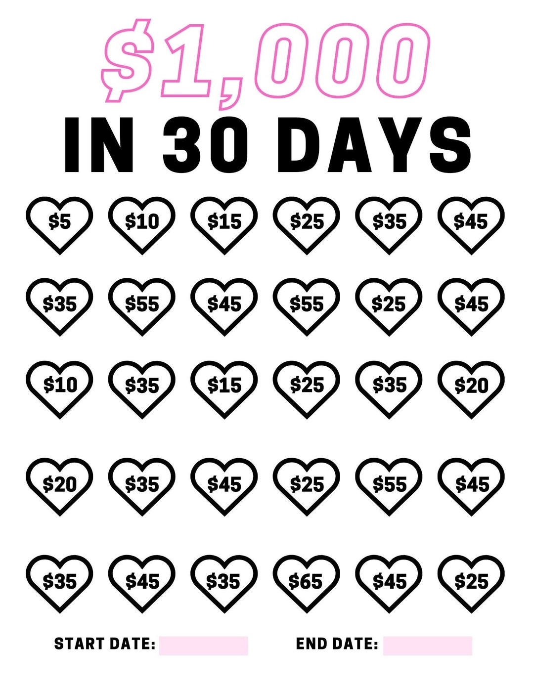 1000-money-saving-challenge-printable-saving-challenge-etsy-canada